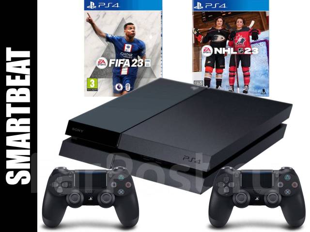 Sony PlayStation 4, Гарантия 6 месяцев + Игры, б/у, в наличии. Цена: 23 ...