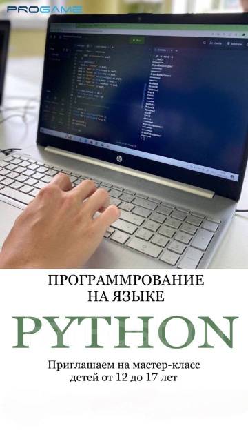 Мастер-класс "Основы программирования на языке Python". Цена: 1 599₽ во ...
