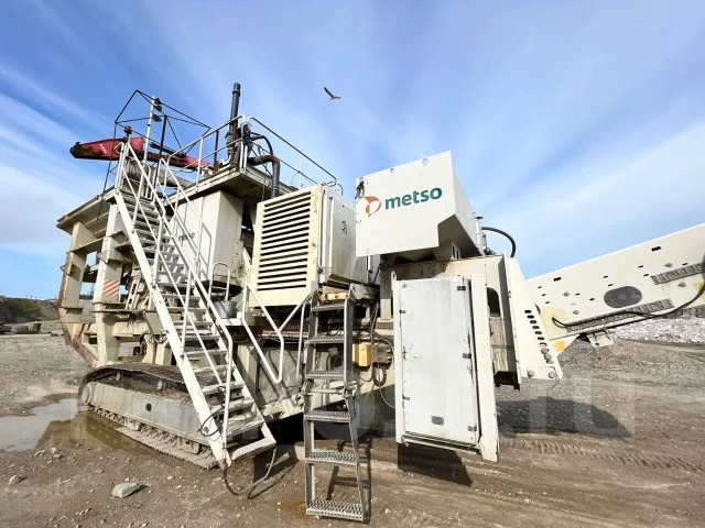 Дробилка щековая Metso Minerals Lokotrack LT125, б/у, в наличии. Цена ...