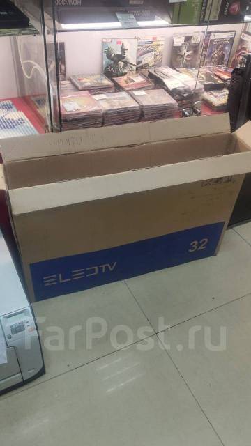 Телевизор 32" DEXP H32, Новый,2023 год, коробка, Гарантия, LCD (ЖК), б ...