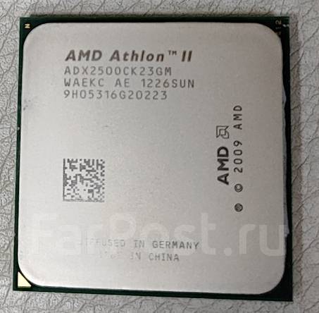 Процессор AMD Athlon II X2 250 (3000 МГц x 2) Socket AM3, б/у, в ...