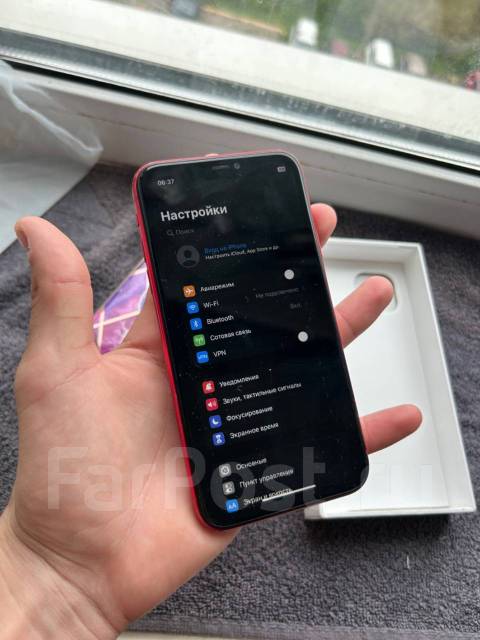 iPhone 11 64gb Red Product Ростест! АКБ 86, 64 гб, 6.10", красный, б/у ...