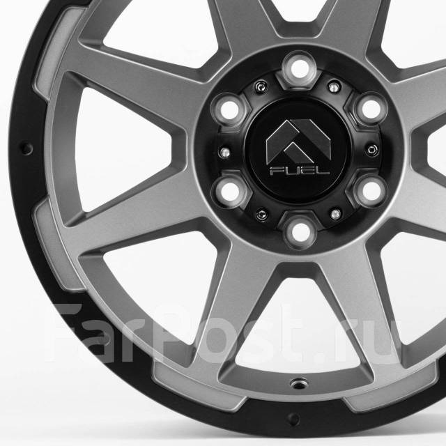 Диски литые новые FUEL DS185 графит+чёрный обод, 17", 1 шт, 6x139.7 ...
