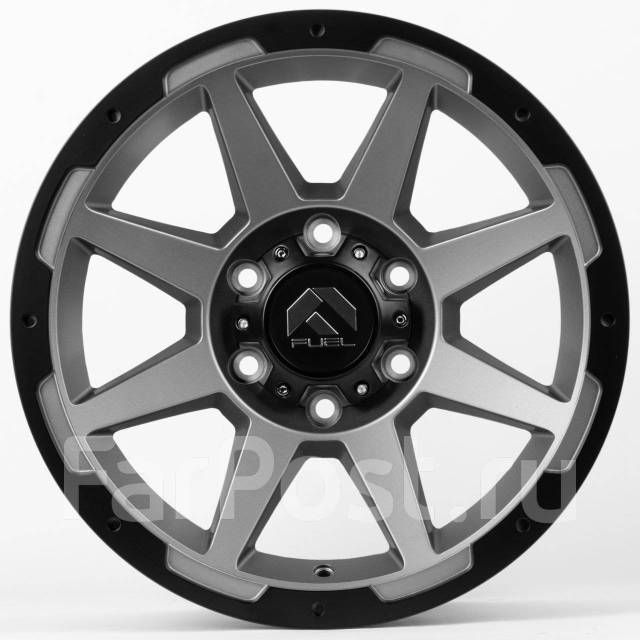 Диски литые новые FUEL DS185 графит+чёрный обод, 17", 1 шт, 6x139.7 ...