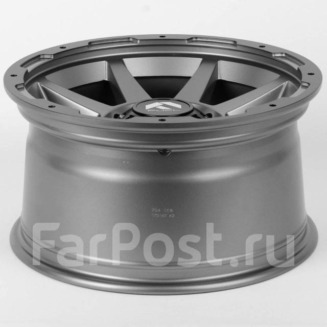 Диски литые новые FUEL DS185 графит+чёрный обод, 17", 1 шт, 6x139.7 ...