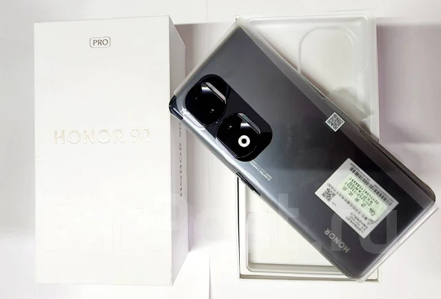 Honor 90 PRO 16+256, моноблок, черный, 3G, 4G LTE, 5G, Dual-SIM ...