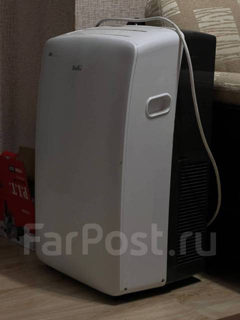 Мобильный кондиционер Ballu 35 кв + обогрев, On-Off, моноблок, 35 м², б ...