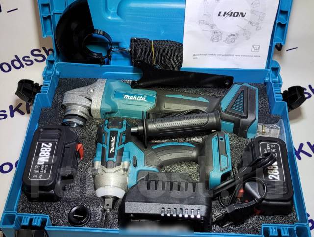 Набор аккумуляторного инструмента Makita 2в1, новый, в наличии. Цена: 5 ...