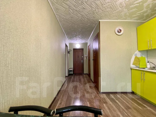 1-комнатная, улица 4-й микрорайон 48, лучегорск, юг, 5 этажей, 5 этаж ...