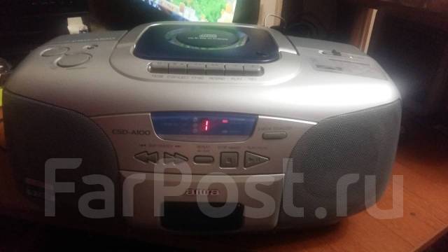 Бумбокс магнитола Aiwa CSD-A100 220вольт, б/у, в наличии. Цена: 1 000 ...