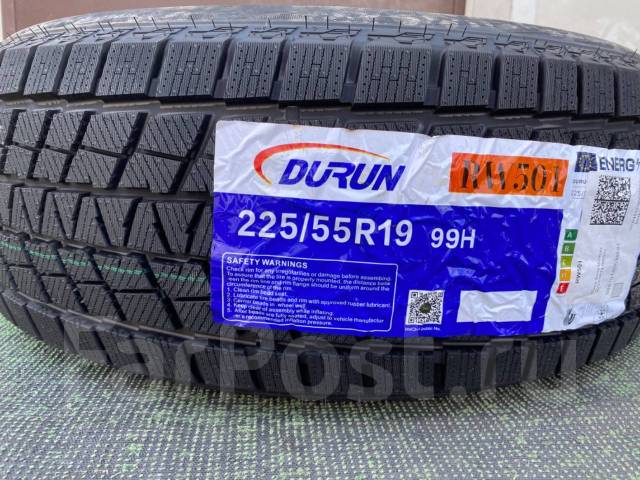 Автошина 225/55 R 19 новые/Durun/RW501, 19", 1 шт, в наличии, 225 мм ...