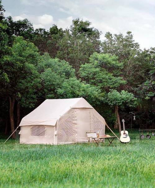 Огромная палатка Xiaomi Chao Forest Hut Inflatable Tent 6.3кв. м, новый ...