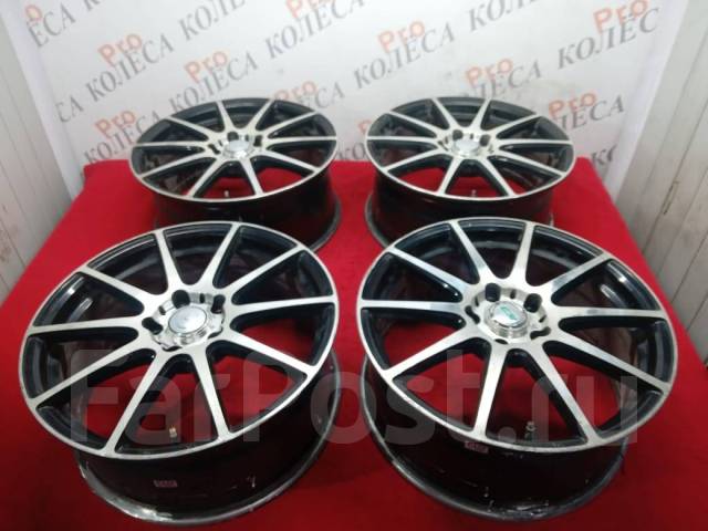 Литые диски R18 5/114.3. 18", 1 шт, 5x114.3, 67,1 мм. 4 шт, б/у, в ...