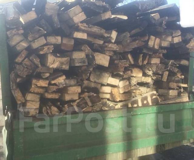 Продам дрова. Самосвал 3 куба, в наличии. Цена: 7 000₽ в Находке