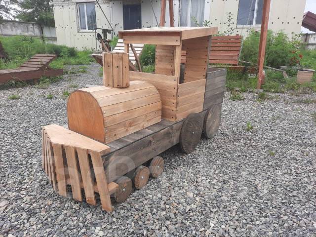 Паровоз декоративный, новый, в наличии. Цена: 25 000₽ в Уссурийске