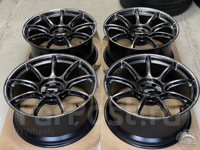 New RAYS Volkracing GT090 20'' 9.5J +15 5*112 Shining Black Metal (HM ...