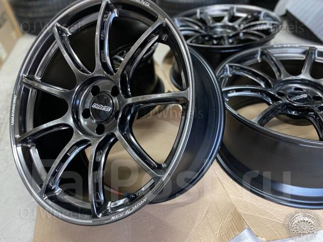 New RAYS Volkracing GT090 20'' 9.5J +15 5*112 Shining Black Metal (HM ...