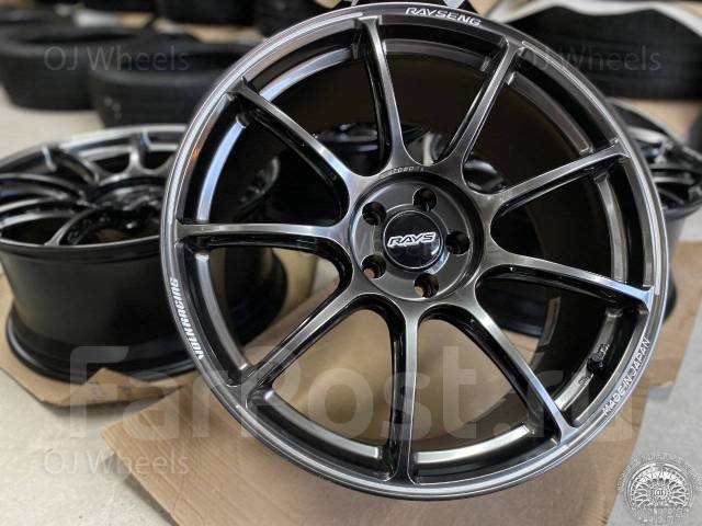 New RAYS Volkracing GT090 20'' 9.5J +15 5*112 Shining Black Metal (HM ...