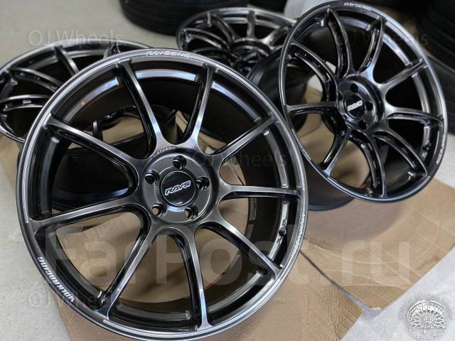 New RAYS Volkracing GT090 20'' 9.5J +15 5*112 Shining Black Metal (HM ...