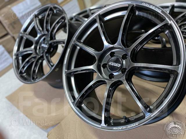 New RAYS Volkracing GT090 20'' 9.5J +15 5*112 Shining Black Metal (HM ...