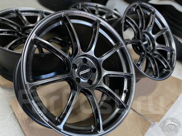 New RAYS Volkracing GT090 20'' 9.5J +15 5*112 Shining Black Metal (HM ...