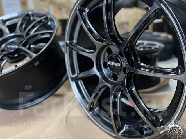 New RAYS Volkracing GT090 20'' 9.5J +15 5*112 Shining Black Metal (HM ...