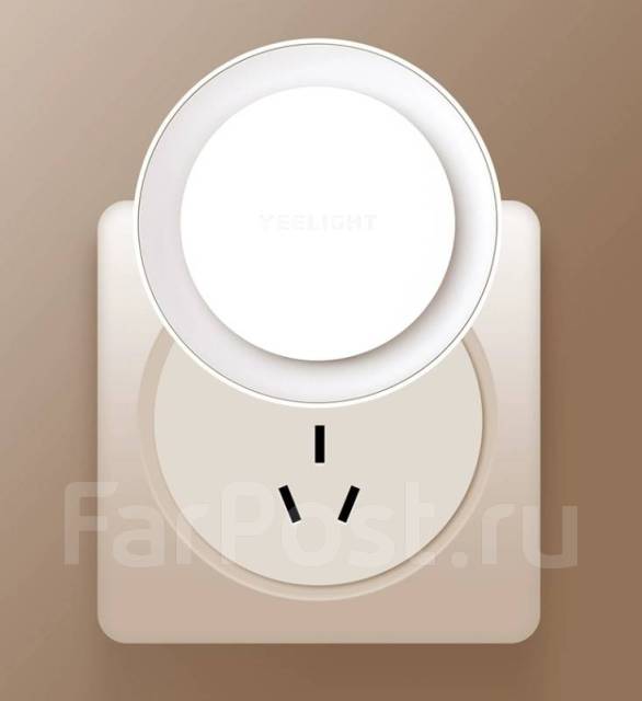 Лампа-ночник в розетку Xiaomi Yeelight Plug-in Night Light 2700K, новый ...