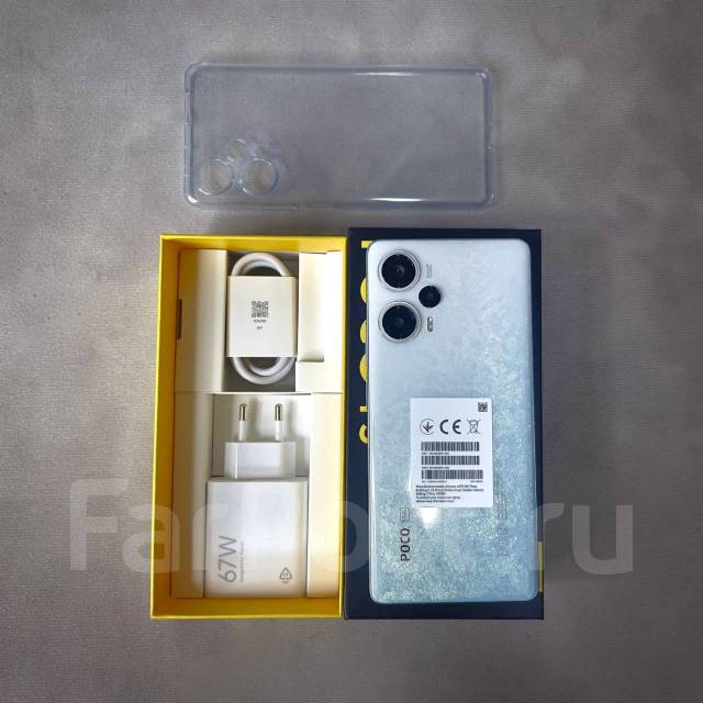 Xiaomi POCO F5 12ГБ+256ГБ Белый! Global! NFC! 5G! +BTнаушники, 6.67 ...