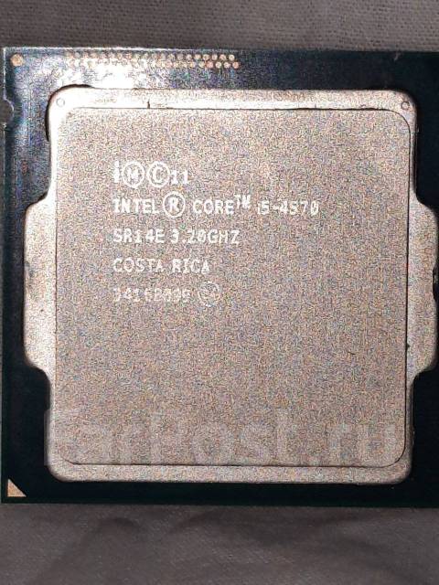 Процессор для ПК, Intel Core i5-4570, б/у, в наличии. Цена: 400₽ во ...