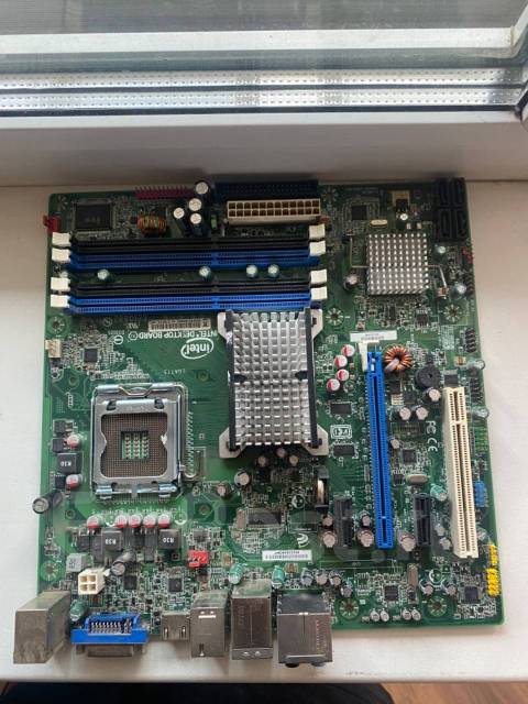 Материнские платы, LGA775, Gigabyte, б/у, в наличии. Цена: 500₽ во ...