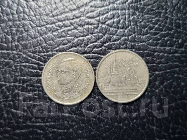 1 бат Тайланд 2005г, б/у, в наличии. Цена: 10₽ во Владивостоке