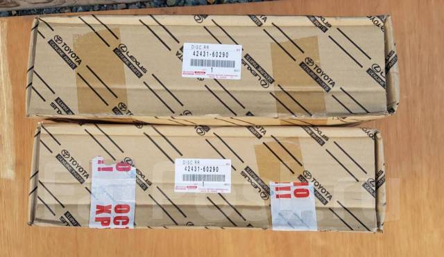 Диск тормозной задний Toyota LC200 / LX570 2011-2020 + 4243160290 ...