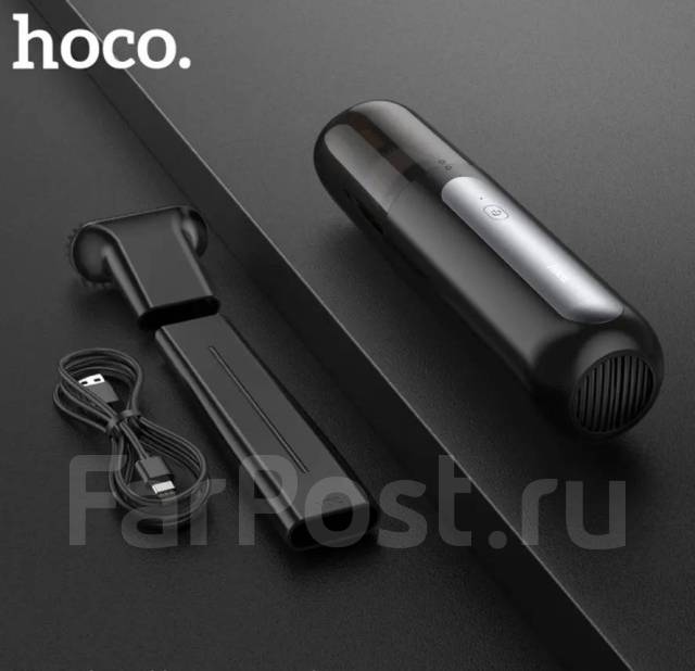 Автомобильный ручной аккумуляторный беспроводной пылесос Hoco ZP1,80W ...