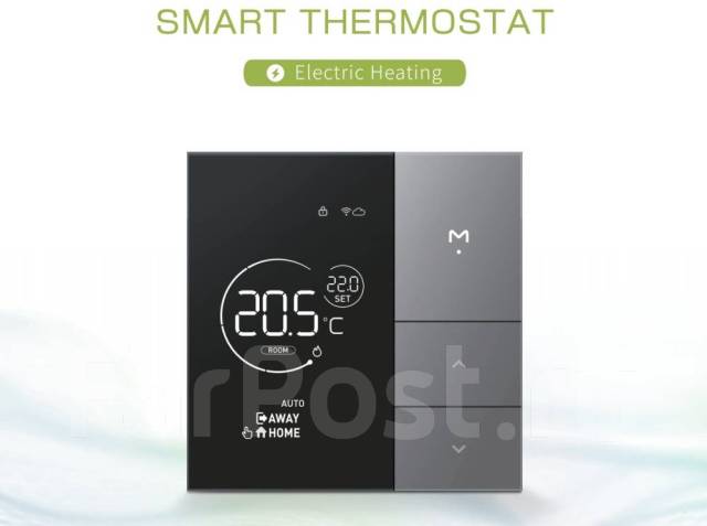 Терморегулятор температуры WI-FI для теплого пола,16А,xiaomi heatold ...