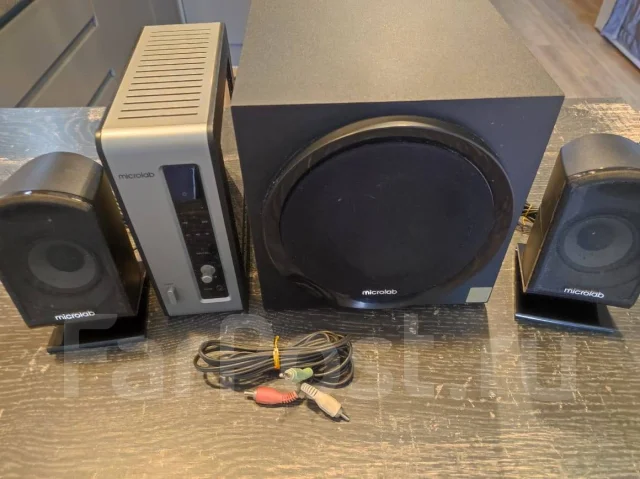 Акустическая система Microlab FC550, б/у, в наличии. Цена: 1 500₽ во ...