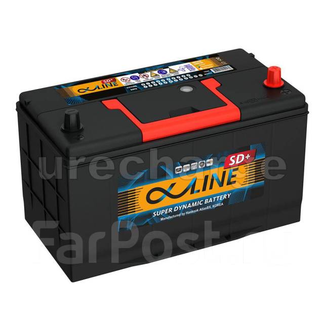 Alphaline SD+ 115D31 L 100Ач 850А 900р за старый, кальциевый, обратная ...