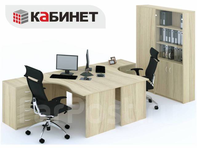 Комплект офисной мебели серия А для сотрудника №6, офисная мебель ...