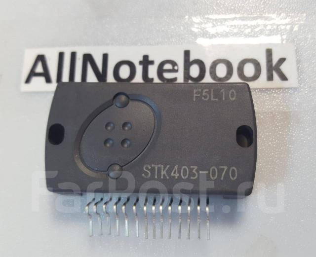 Микросхема, усилитель звука, STK403-070 Оригинал, новый, в наличии ...