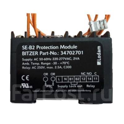 Реле термисторной защиты SE-B2 (модуль защиты для компрессоров Bitzer ...