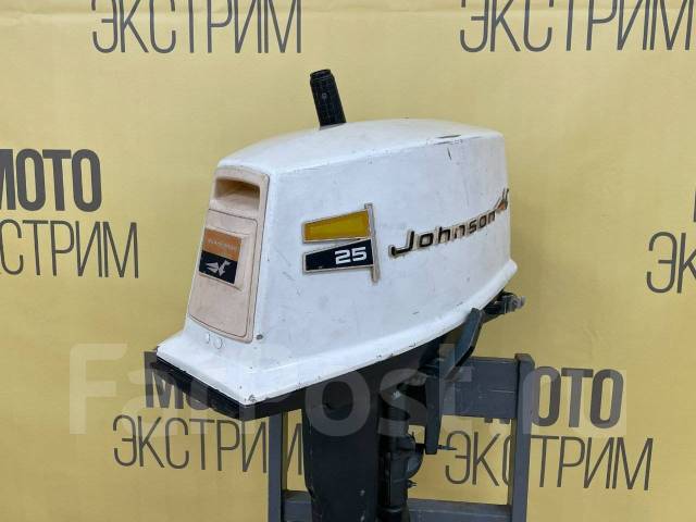 2-тактный ПЛМ Johnson FD-22M, 25,00 л.с. S (381 мм), 1978 год ...
