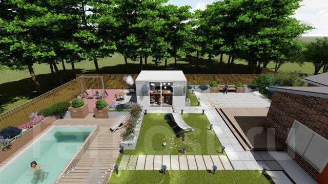 Ландшафтный дизайн. Интерьер. Проектирование ИЖС и др. Топосъемка во ...