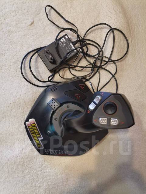 Джойстик Logitech Wingman Force 3D, б/у, в наличии. Цена: 1 000₽ во ...