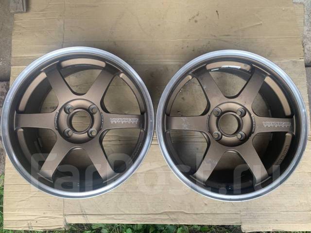 Пара Rays volk racing Te37 Sonic r16, 16", 1 шт, Ширина диска 6.5" Вылет (ET) 45 мм. 4x100. Цена ...