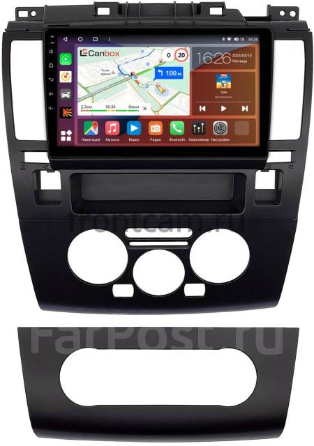 Магнитола Nissan Tiida (2004-2013) (черная) Canbox H-Line 4196-9-0201 ...