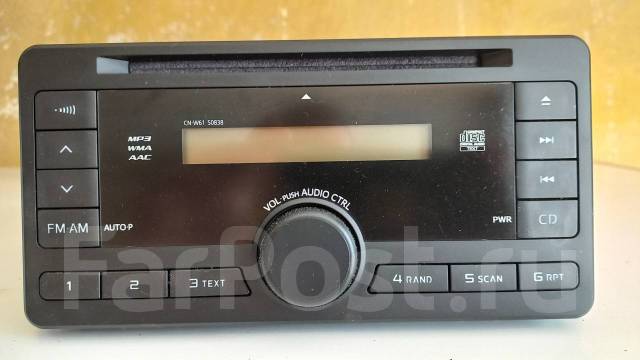 Автомагнитола, Panasonic CQ, другой, б/у, в наличии. Цена: 3 000₽ во ...