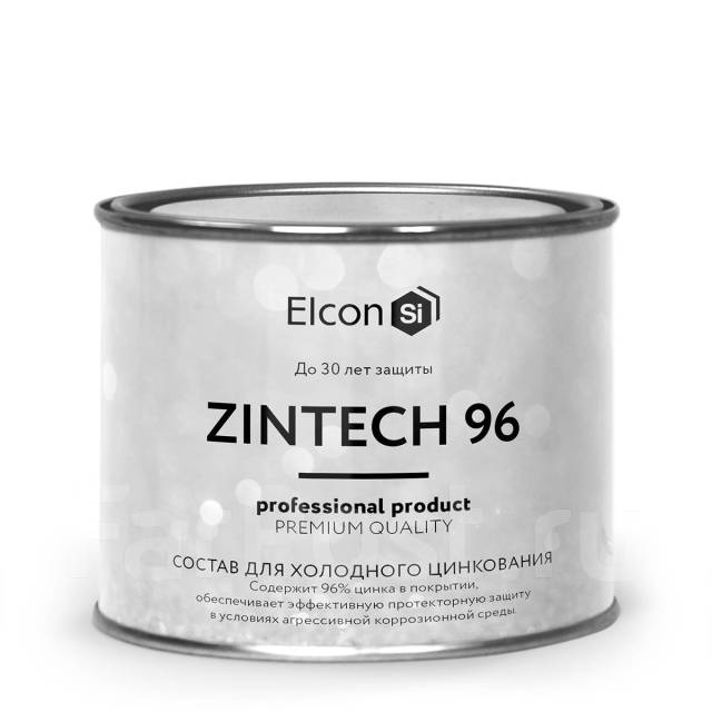 Состав для холодного цинкования Elcon Zintech 96, в наличии. Цена: 1 ...