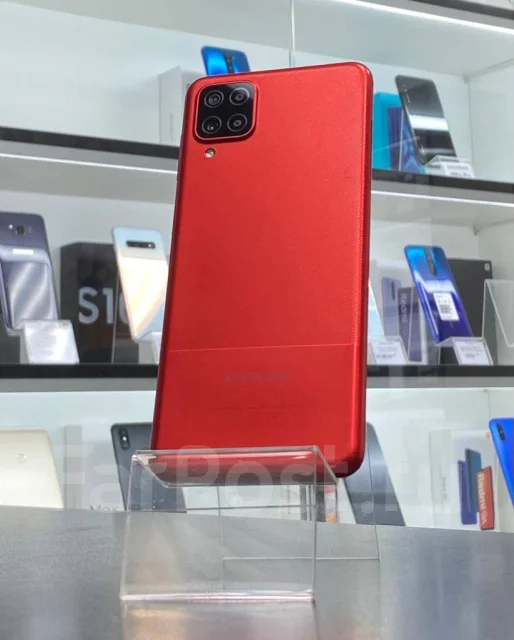 Samsung Galaxy A12 - 64GB, Red, Год гарантии! Как новый, 64 гб, 6.50 ...