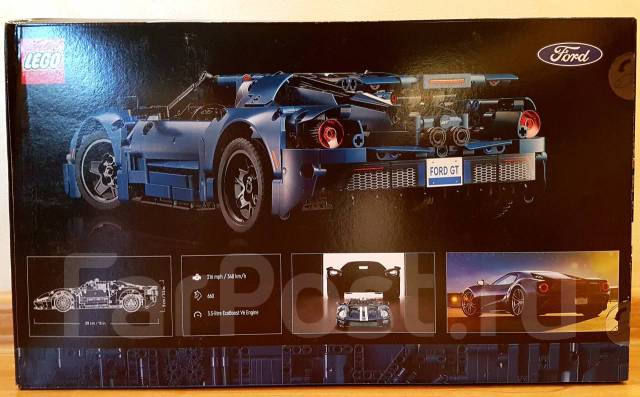Лего Technic 42154 Ford GT Оригинал, новый, в наличии. Цена: 18 000₽ во ...