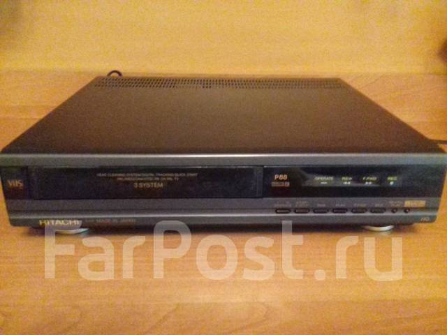 Видеомагнитофон Hitachi VT-P88 Япония, б/у, в наличии. Цена: 1 500₽ во ...