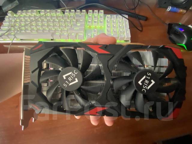 Rx 580 8gb| 51 risc, б/у, в наличии. Цена: 5 500₽ во Владивостоке